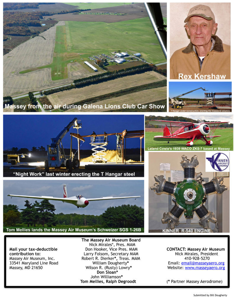 2018 Museum Chatter (Jan. 2019) – Massey Air Museum, 33541 Maryland ...